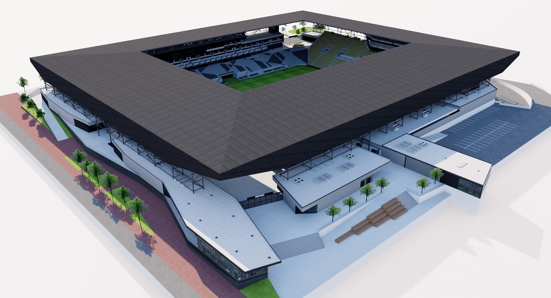 Lower com Field - Columbus Crew - USA 3D model 3D model | CGTrader