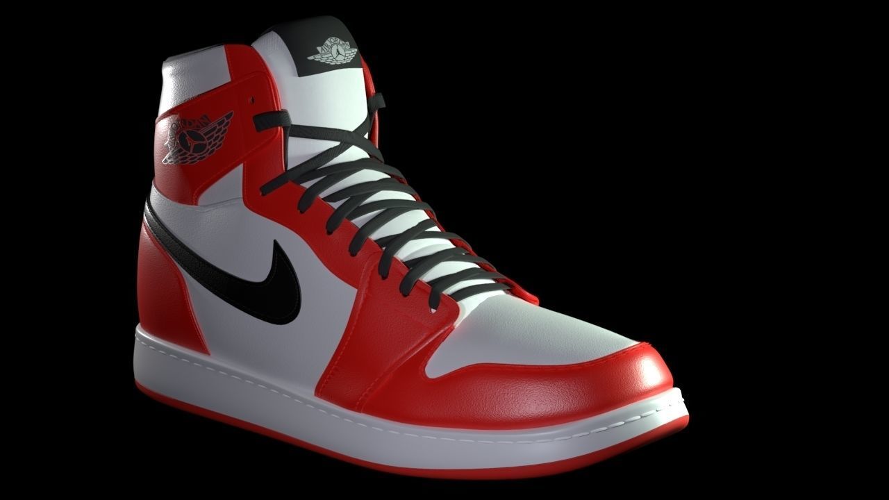 NIke Air Jordan Mid 3D model | CGTrader