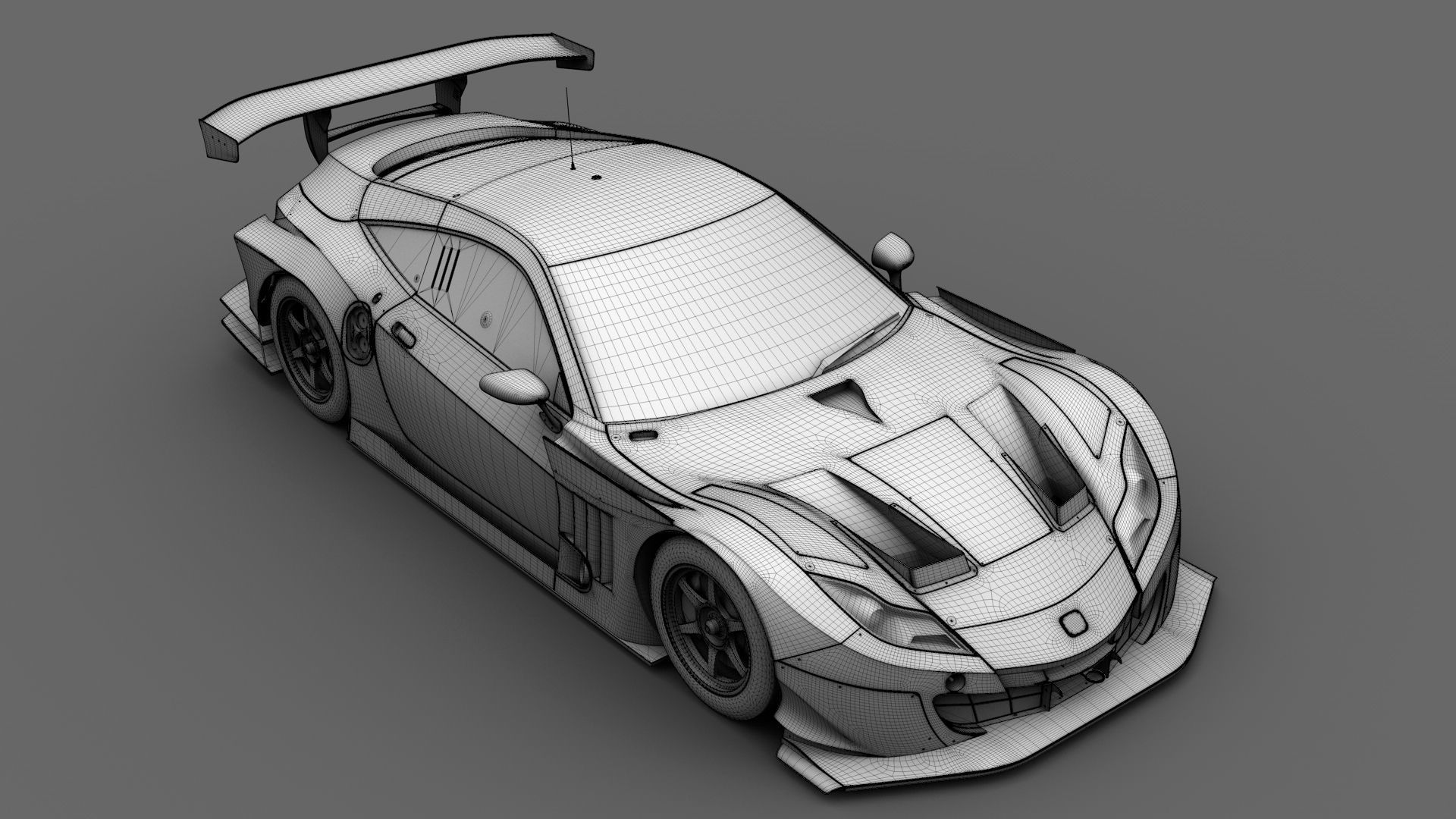 Honda HSV - 010 GT HP 3D model | CGTrader