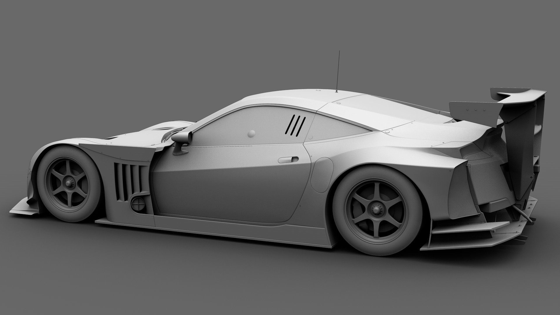 Honda HSV - 010 GT HP 3D model | CGTrader