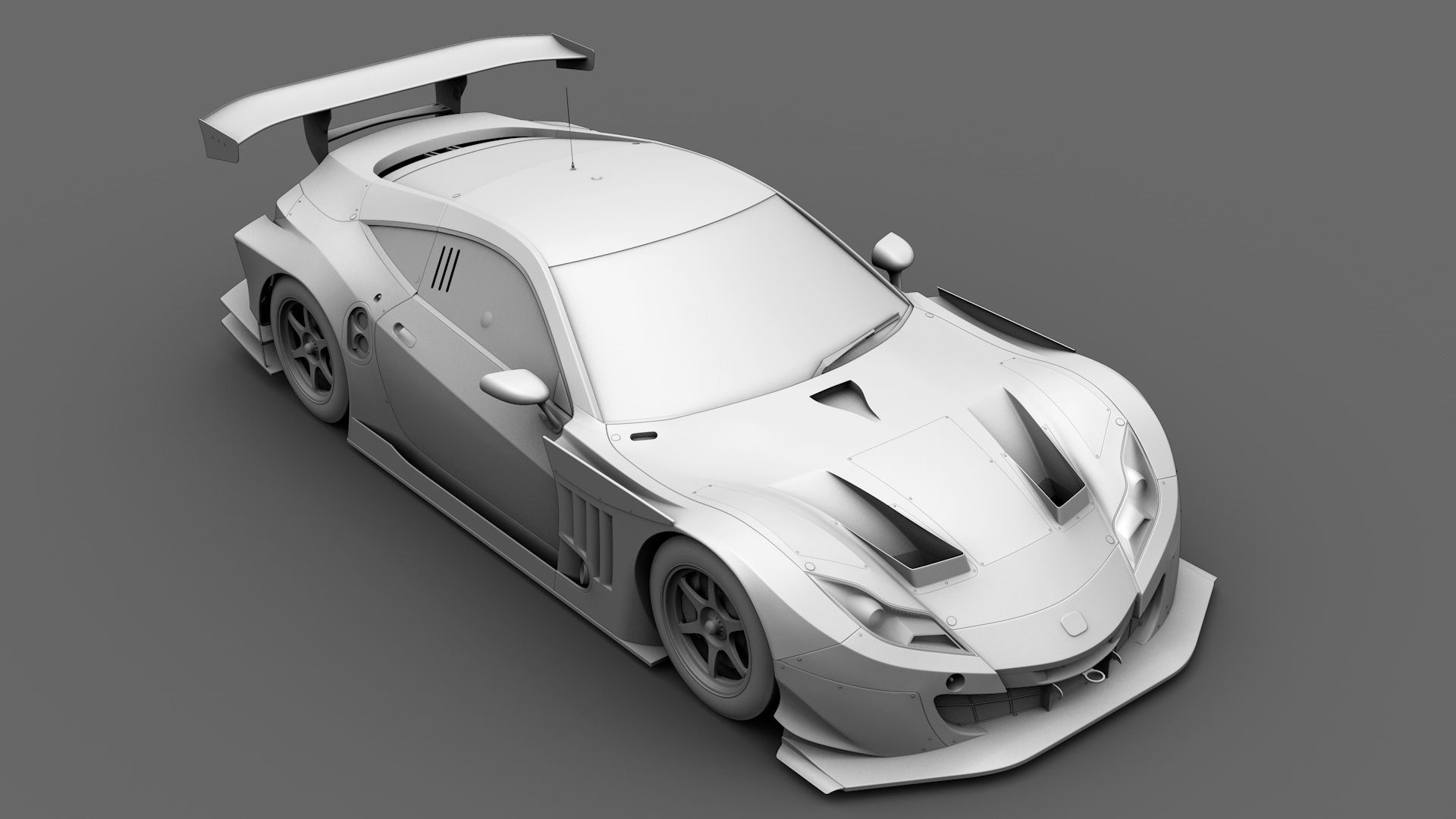 Honda HSV - 010 GT HP 3D model | CGTrader