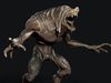 Creep Creature - Animated Game-ready model for Horror game free VR / AR ...