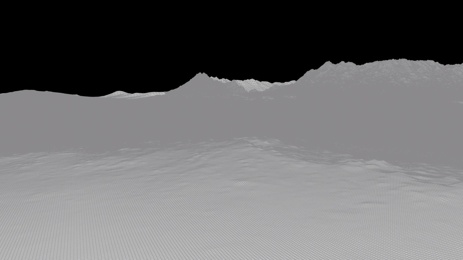 Moon surface 3D model | CGTrader