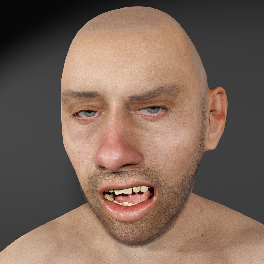 Character Ivan Man Character NO RIG 3D model | CGTrader