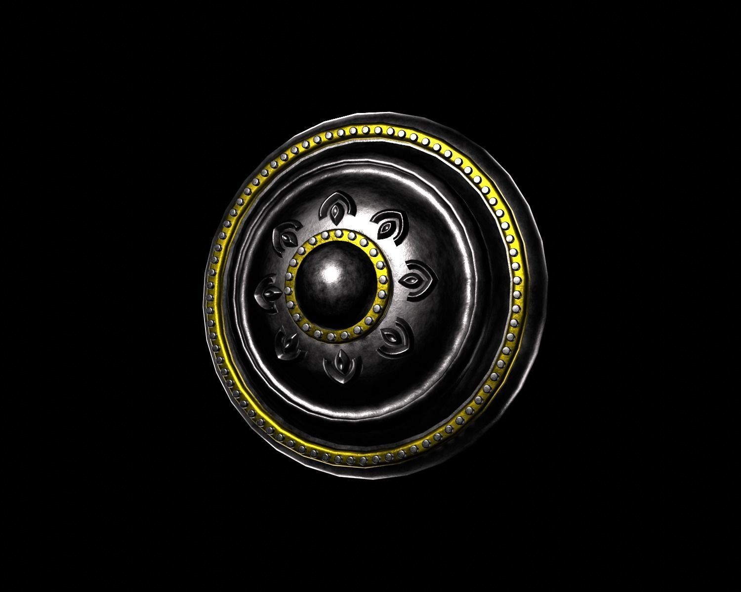 Protector shield 3D model animated | CGTrader