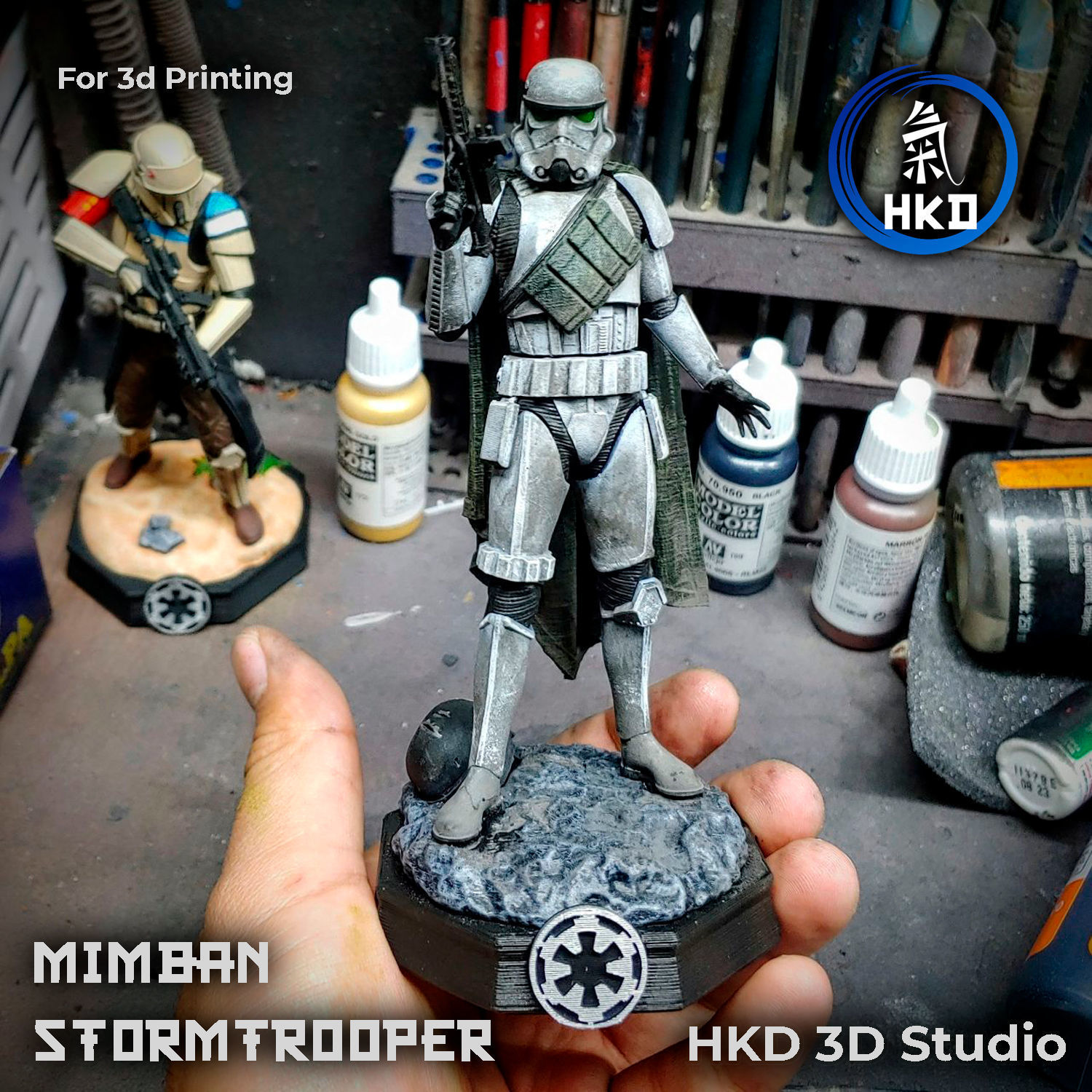 Stormtrooper Mimban Star Wars 3D model 3D printable | CGTrader