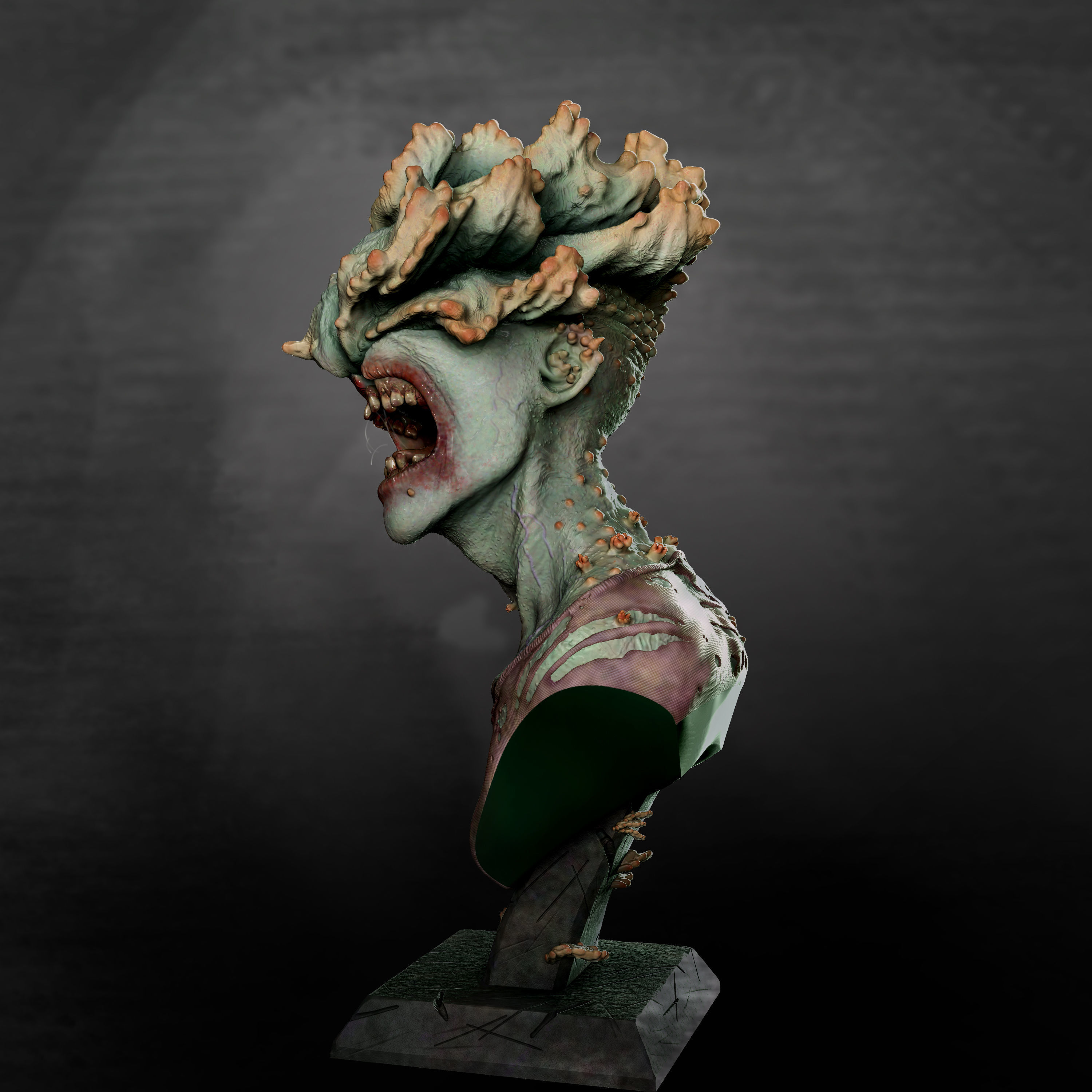 The Last of Us - Clicker 3D model 3D printable | CGTrader