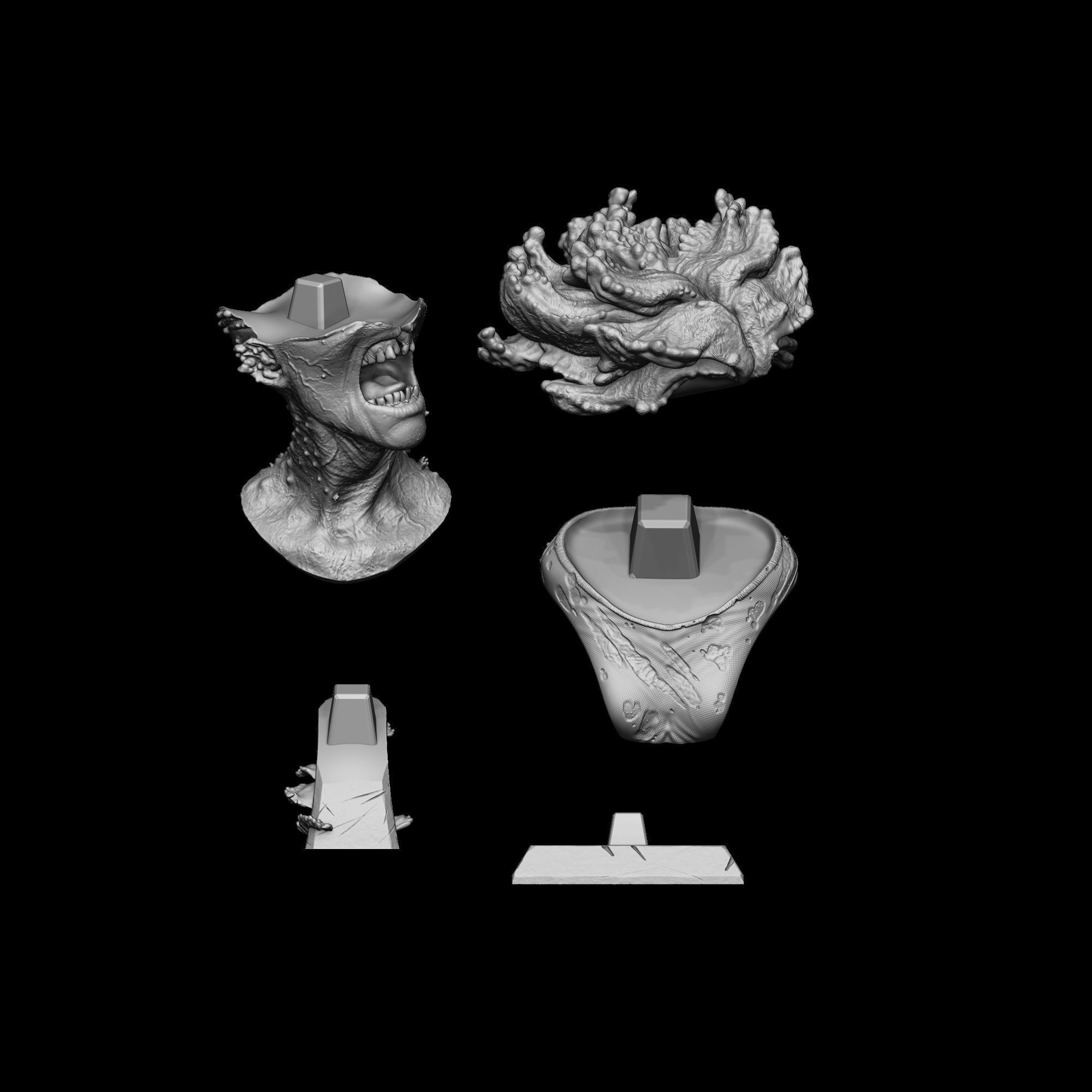 The Last of Us - Clicker 3D model 3D printable | CGTrader