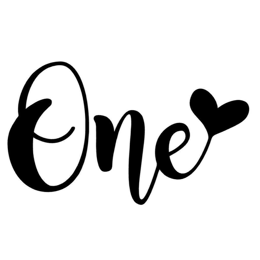 One Love Sticker 3D model 3D printable | CGTrader