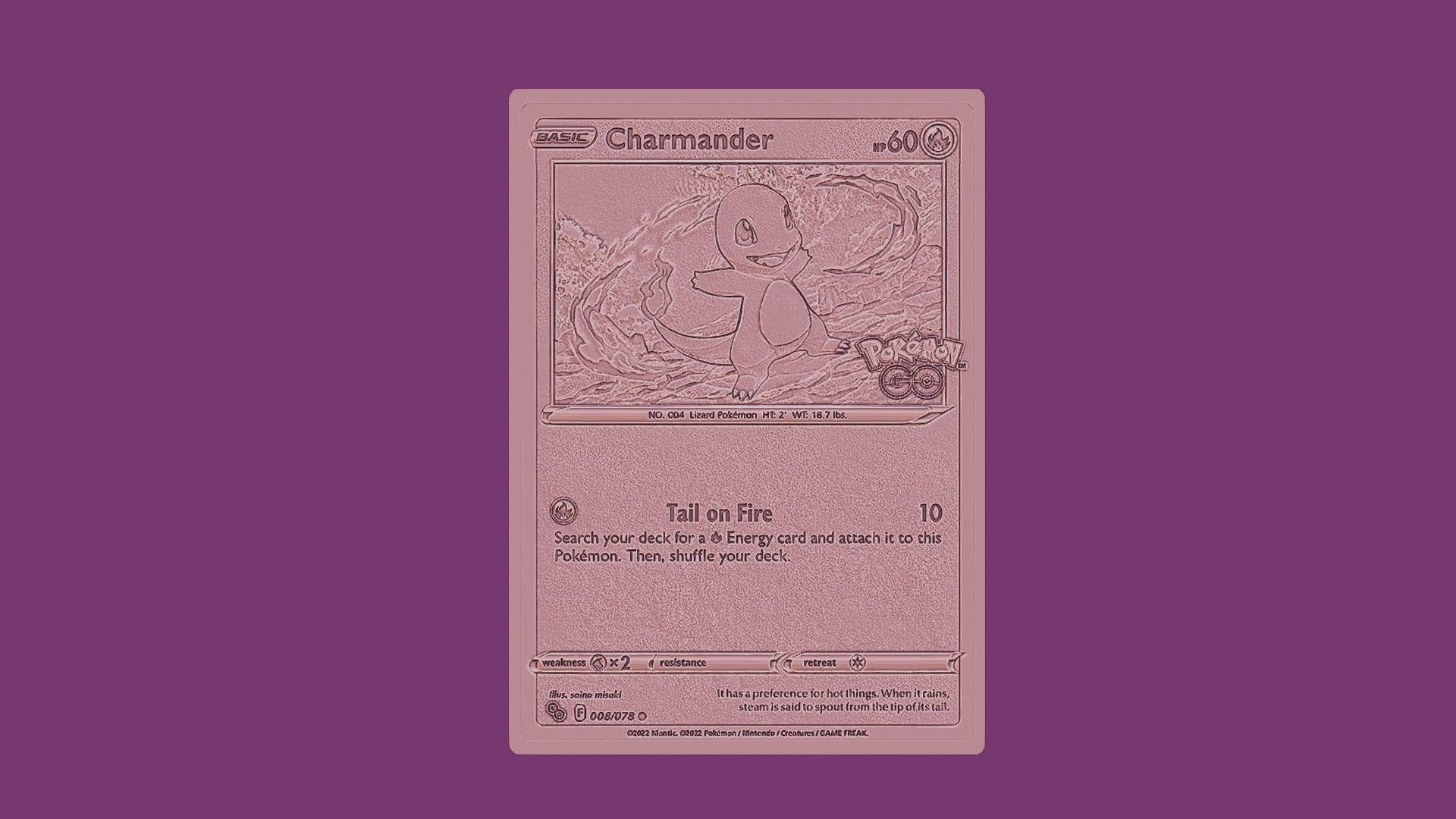 CHARMANDER POKEMON GO free 3D model 3D printable | CGTrader
