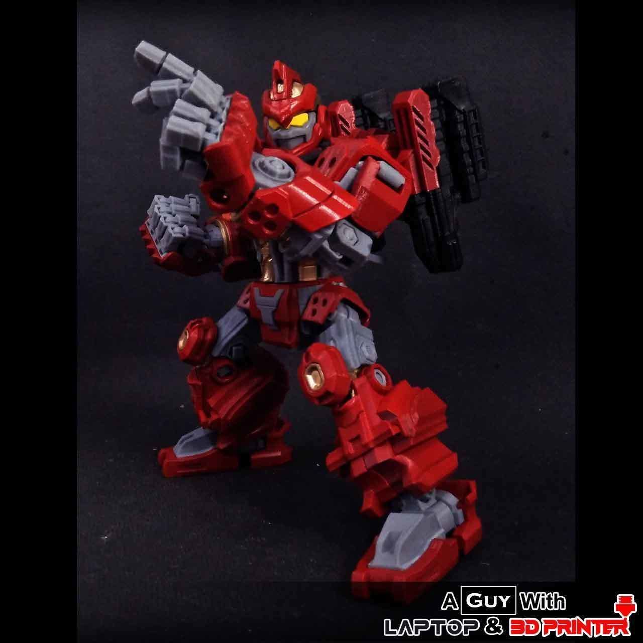 3D Printed Action Figure - Magic Gear 3D model 3D printable | CGTrader