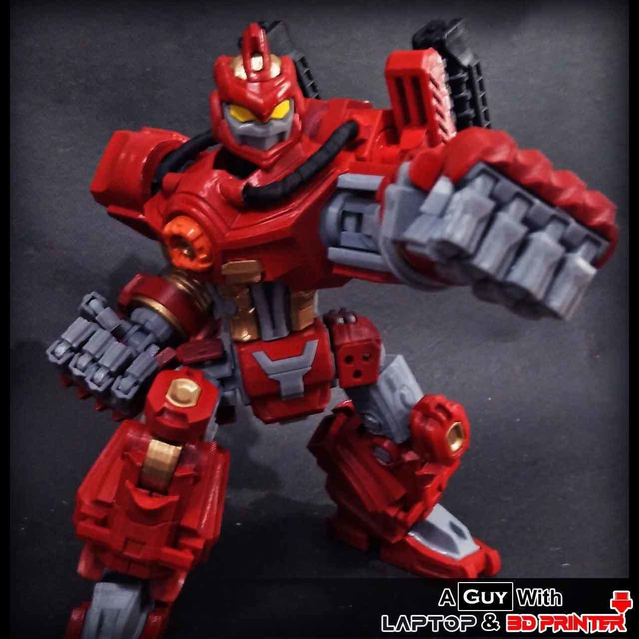 3D Printed Action Figure - Magic Gear 3D model 3D printable | CGTrader