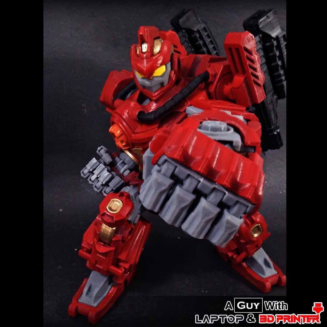 3D Printed Action Figure - Magic Gear 3D model 3D printable | CGTrader