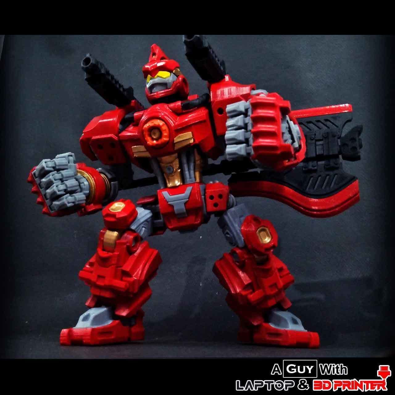 3D Printed Action Figure - Magic Gear 3D model 3D printable | CGTrader