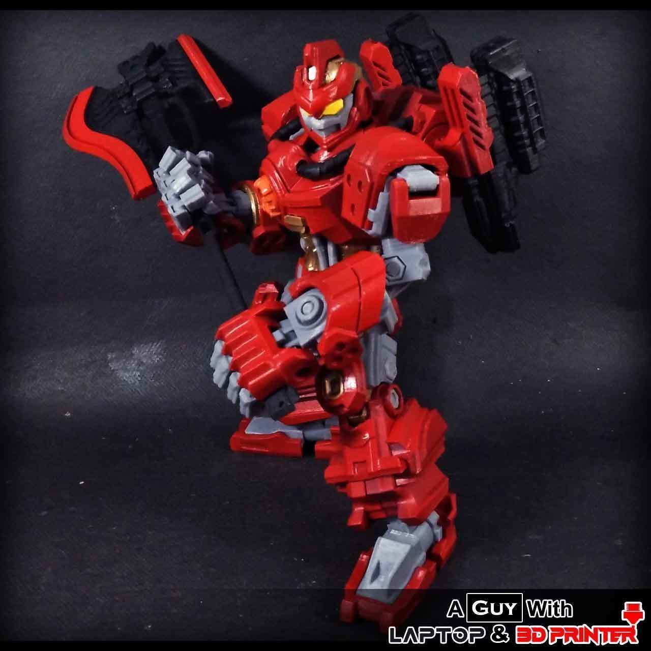 3D Printed Action Figure - Magic Gear 3D model 3D printable | CGTrader