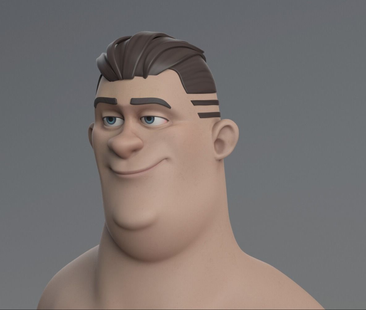 Man Full Body Rig And Full Facial Rig 3d Model Rigged Cgtrader 