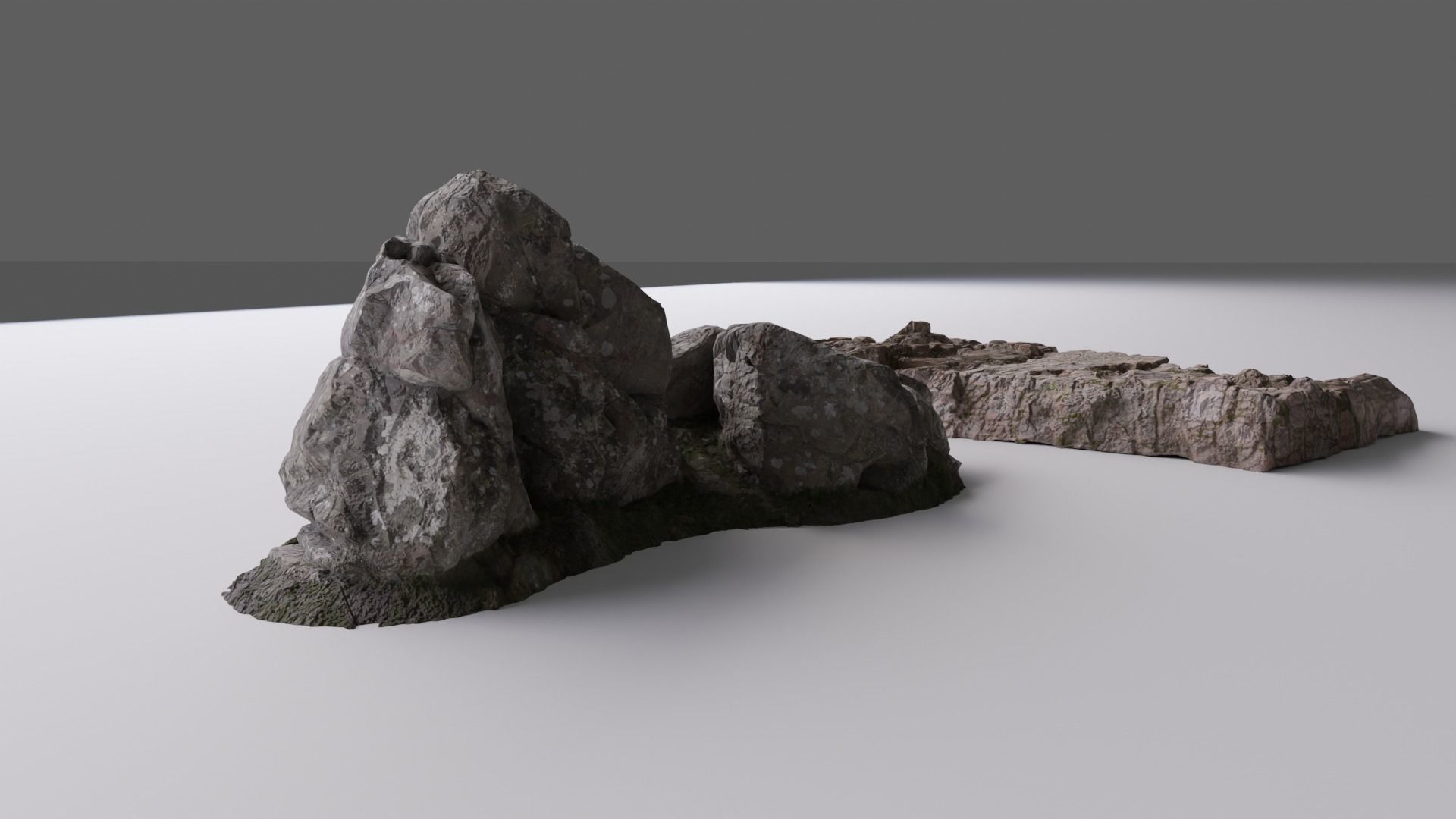 Beach Rocks free 3D model | CGTrader