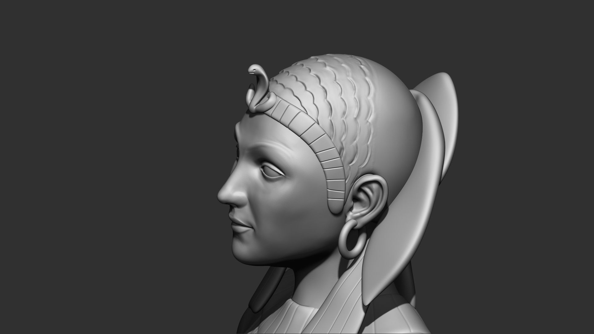 female face 3dprint 3D model 3D printable | CGTrader