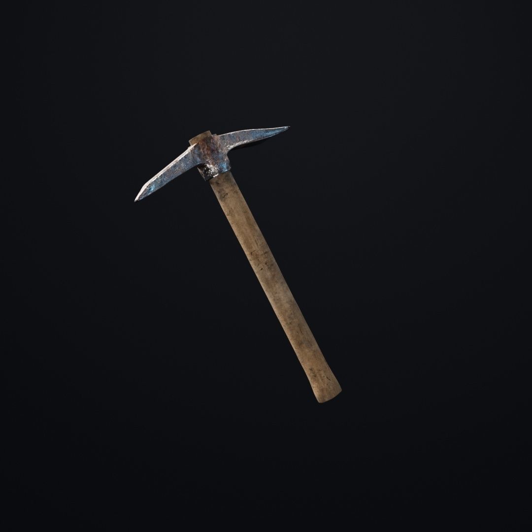 3D model Garden Pick Axe VR / AR / low-poly | CGTrader