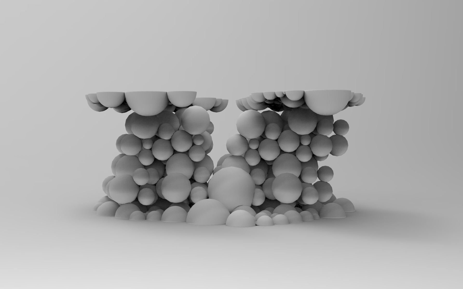 Gravity Center Table 3D model | CGTrader