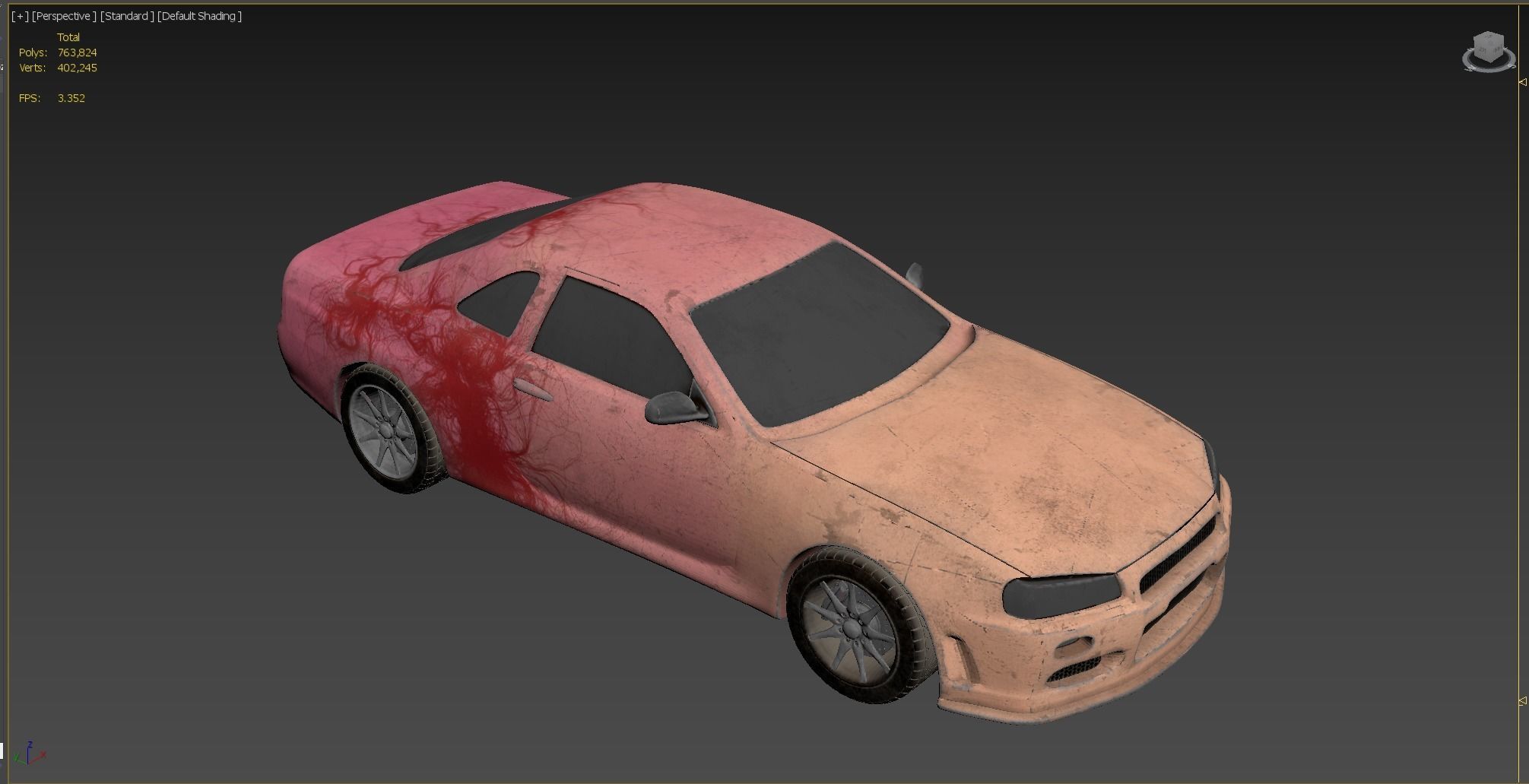 Skyline car 3D model | CGTrader