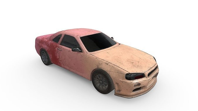 Skyline car 3D model | CGTrader