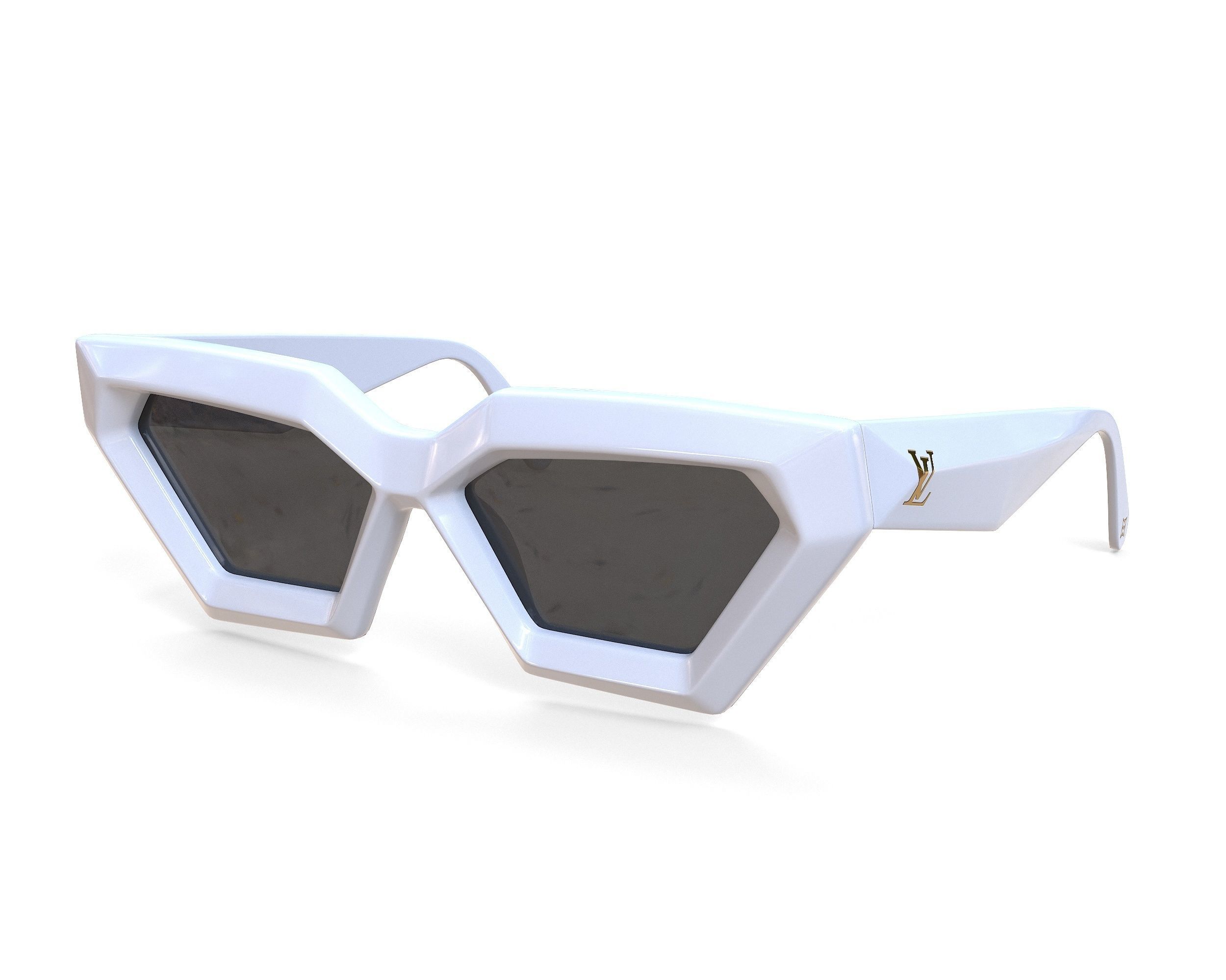 3D model Louis Vuitton LV Cut sunglasses VR / AR / low-poly | CGTrader