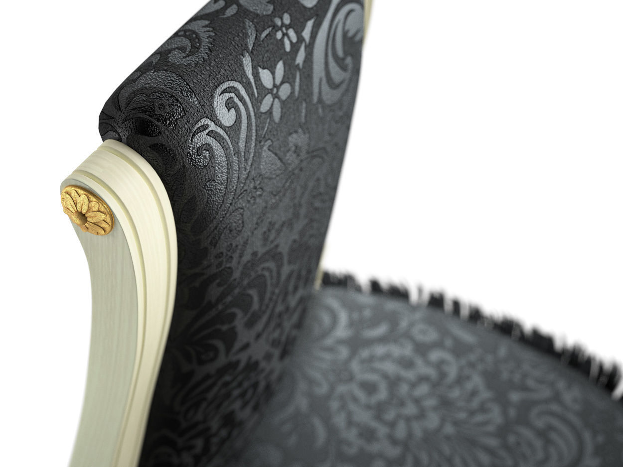 Imperial classic stool - chair 3D model | CGTrader