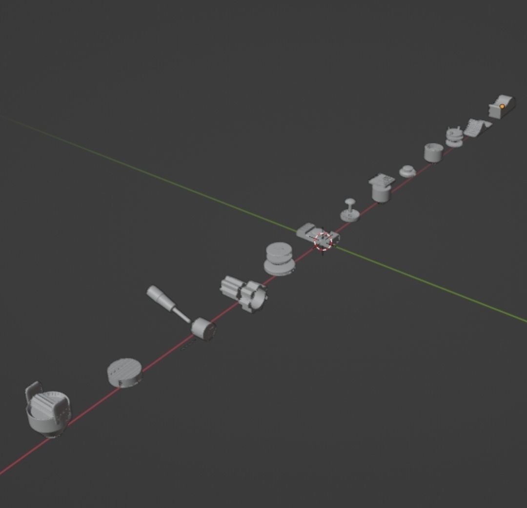 FIGHTER AIRCRAFT SWITCHES COLLECTION 3D model 3D printable | CGTrader