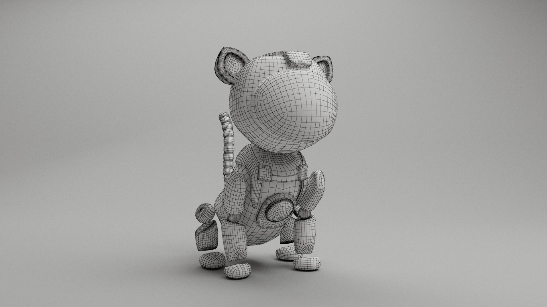 3D model stylized Bot Animals Rigged VR / AR / low-poly | CGTrader