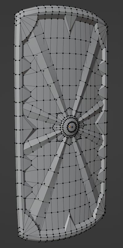 3D model great shield VR / AR / low-poly | CGTrader