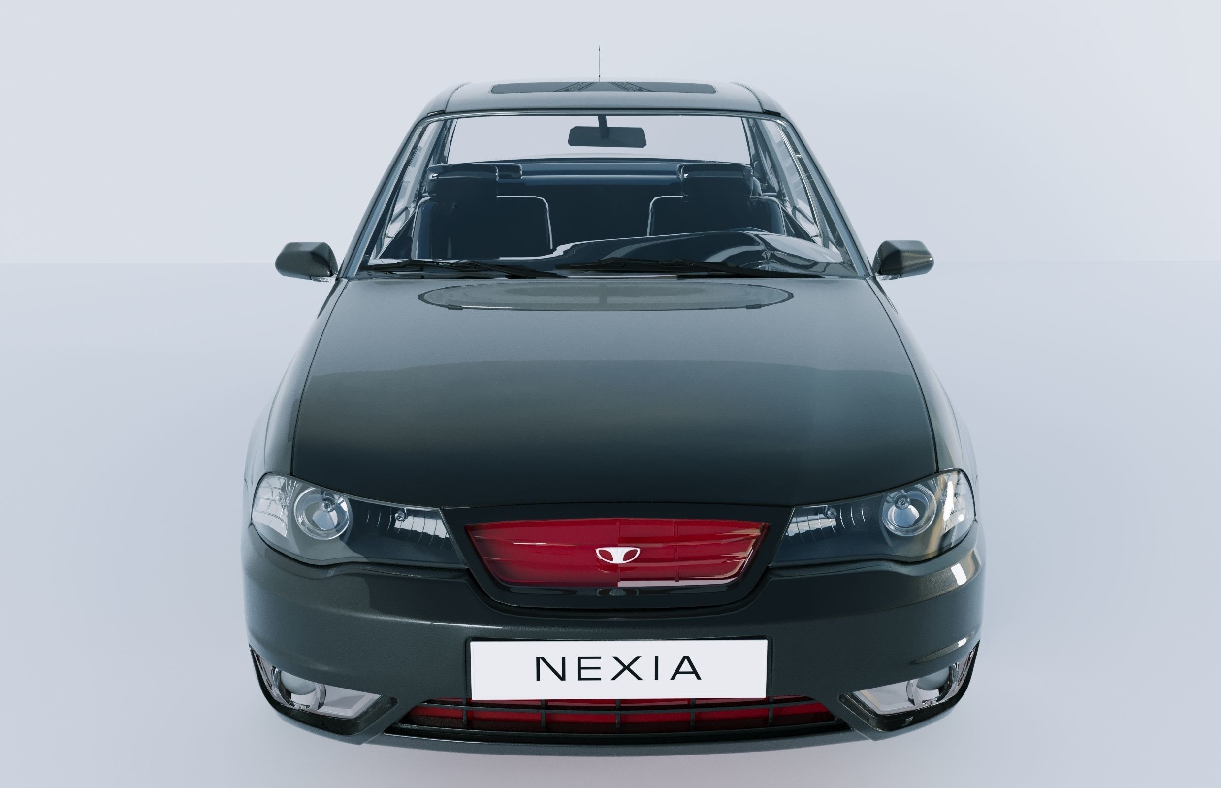 Nexia turbo car 3D model | CGTrader