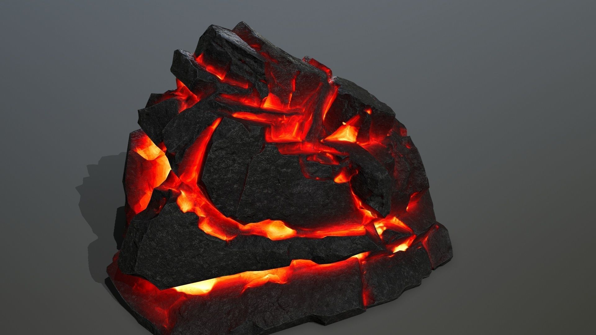 3D model Volcanic Mountain VR / AR / low-poly | CGTrader