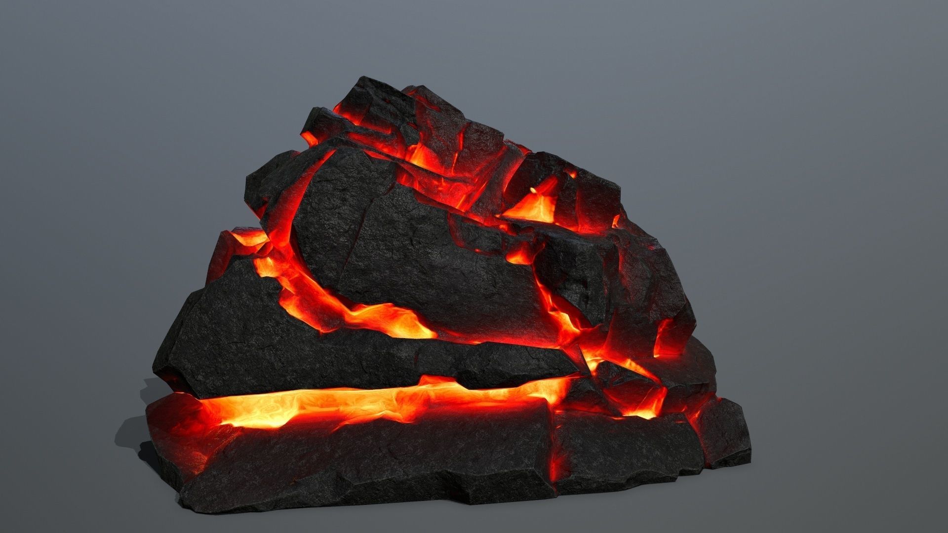 3D model Volcanic Mountain VR / AR / low-poly | CGTrader
