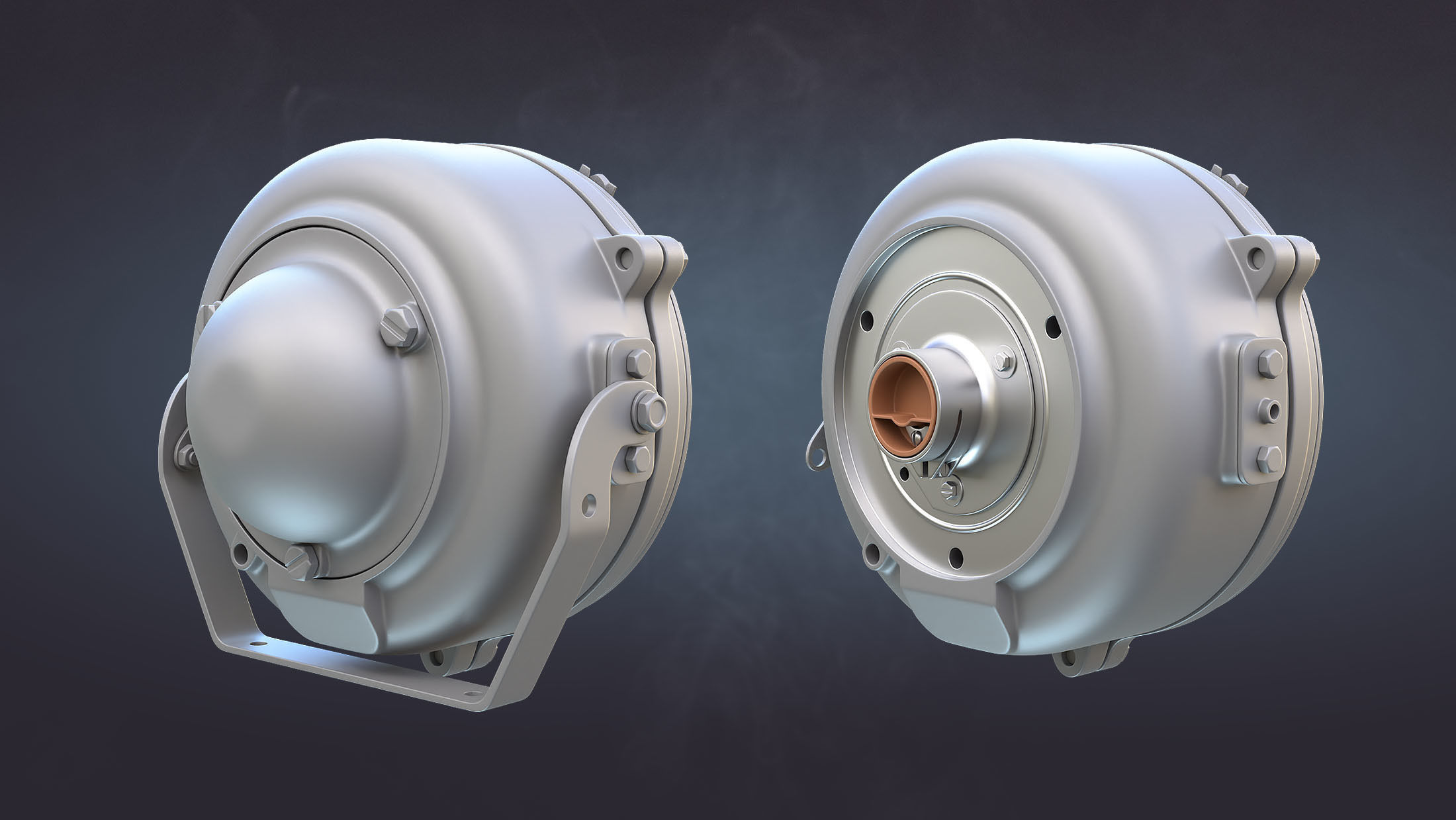 OU-3G Tank Searchlight 3D model | CGTrader