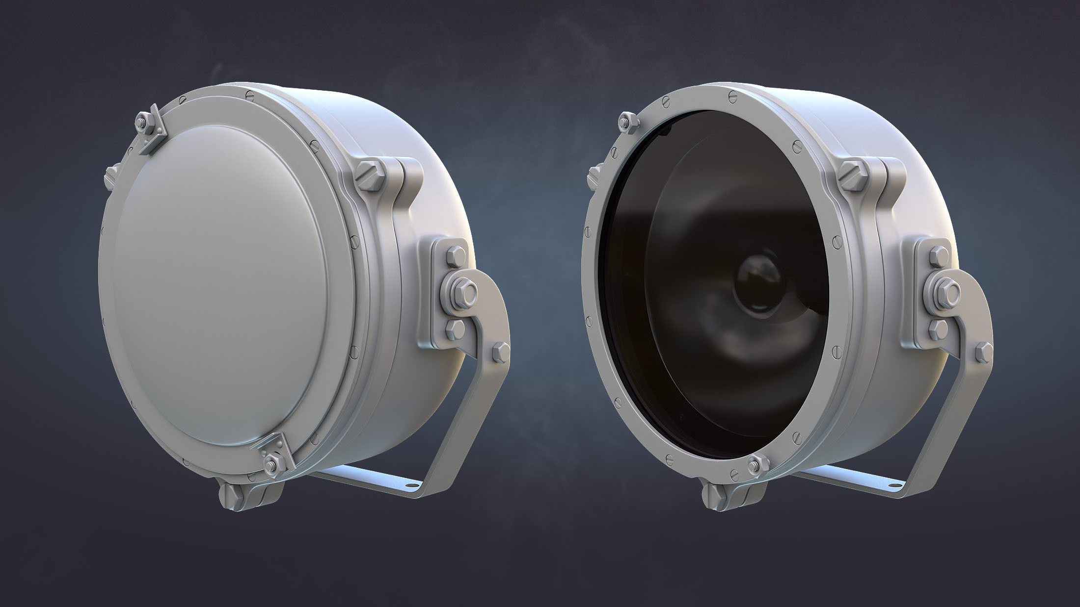 OU-3G Tank Searchlight 3D model | CGTrader