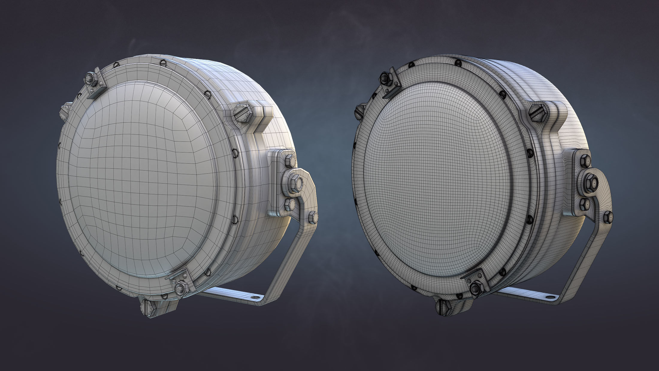 OU-3G Tank Searchlight 3D model | CGTrader