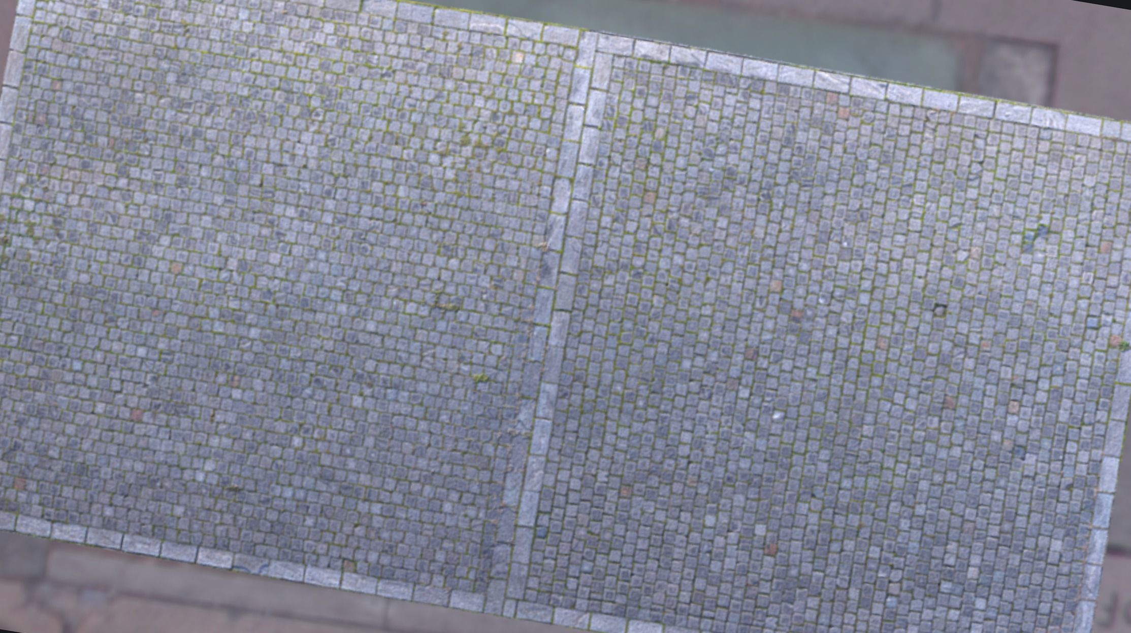 cobblestone ground - raw scan and gameready lowpoly free 3D model ...