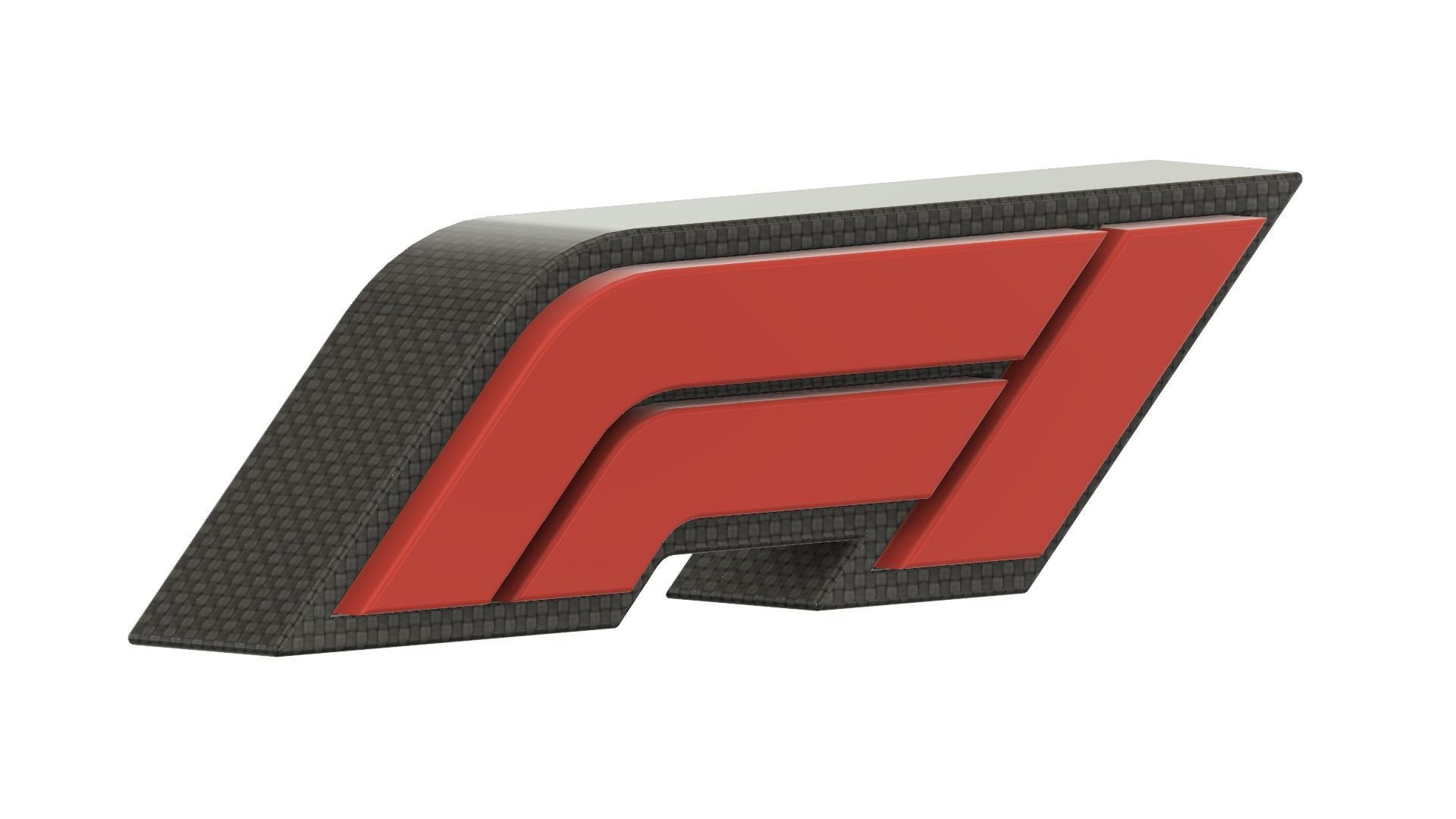 Formula 1 Stand Logo 3D model 3D printable | CGTrader