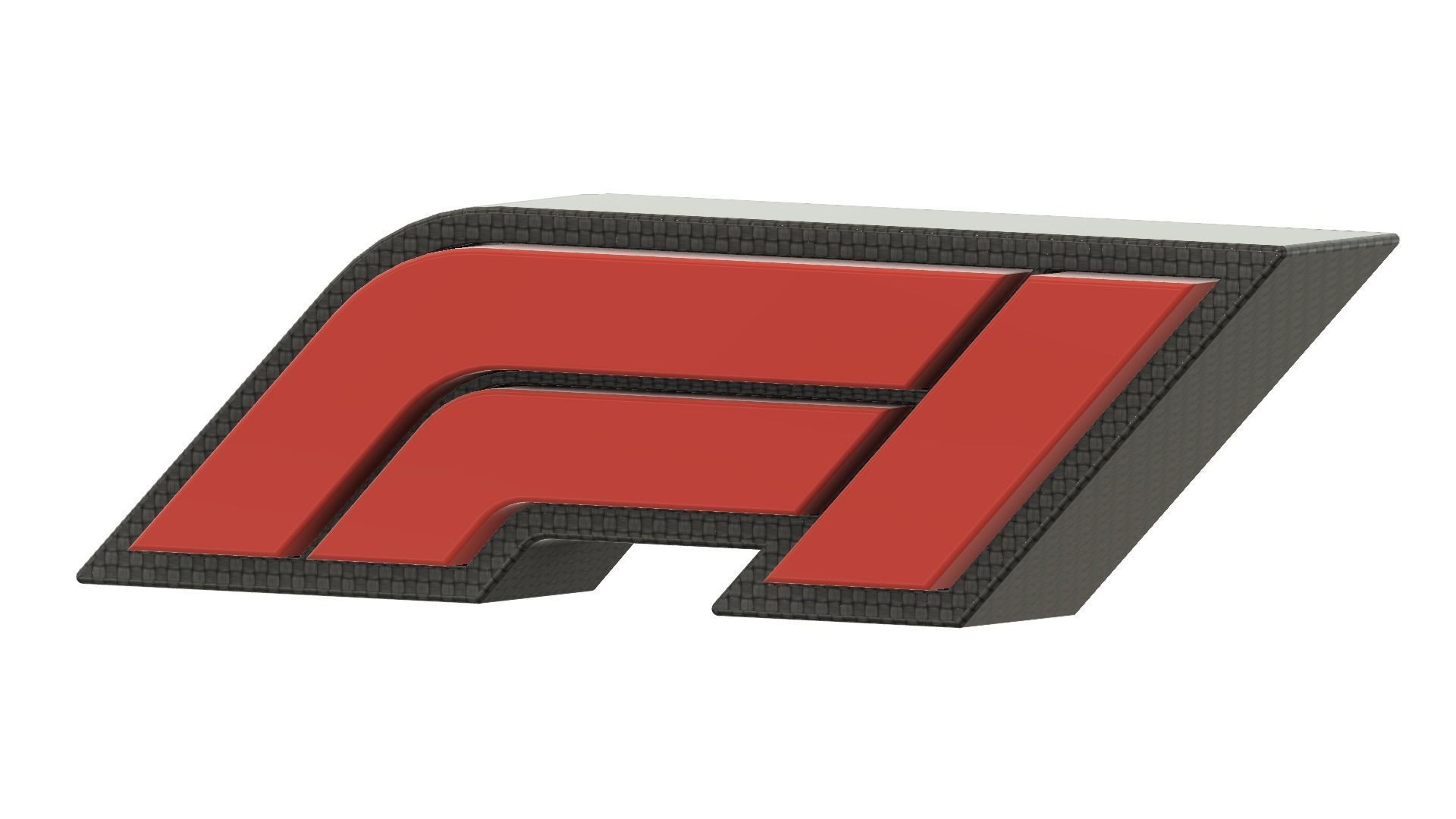 Formula 1 Stand Logo 3D model 3D printable | CGTrader