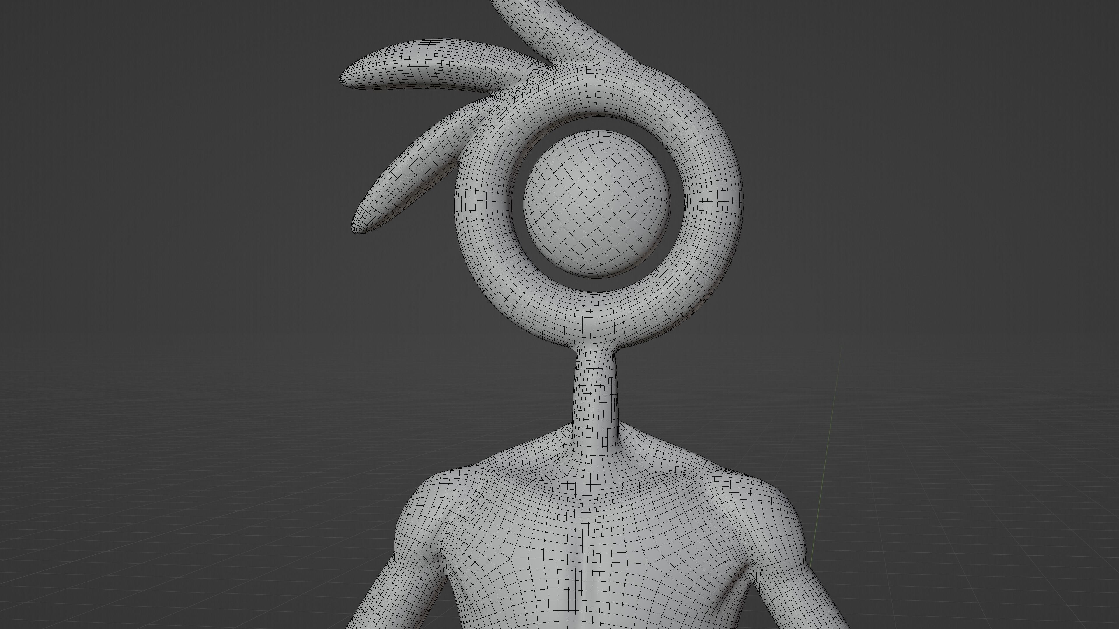 Blender Man 3D model rigged | CGTrader