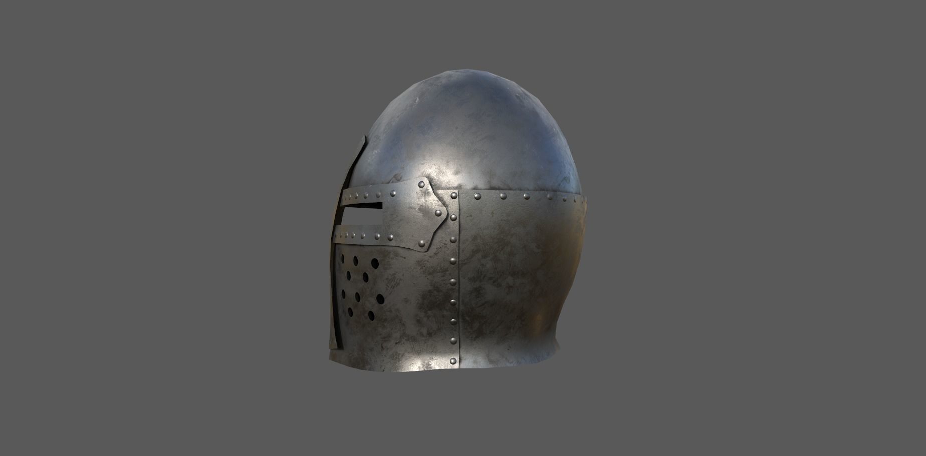 3D model Topfhelm VR / AR / low-poly | CGTrader