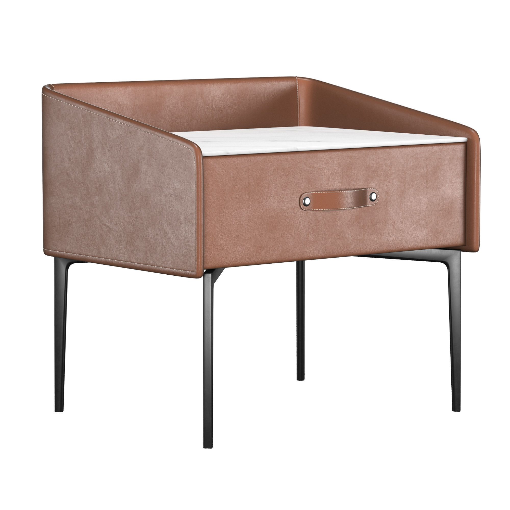 Modern Minimalist Bedside Table 3D model | CGTrader