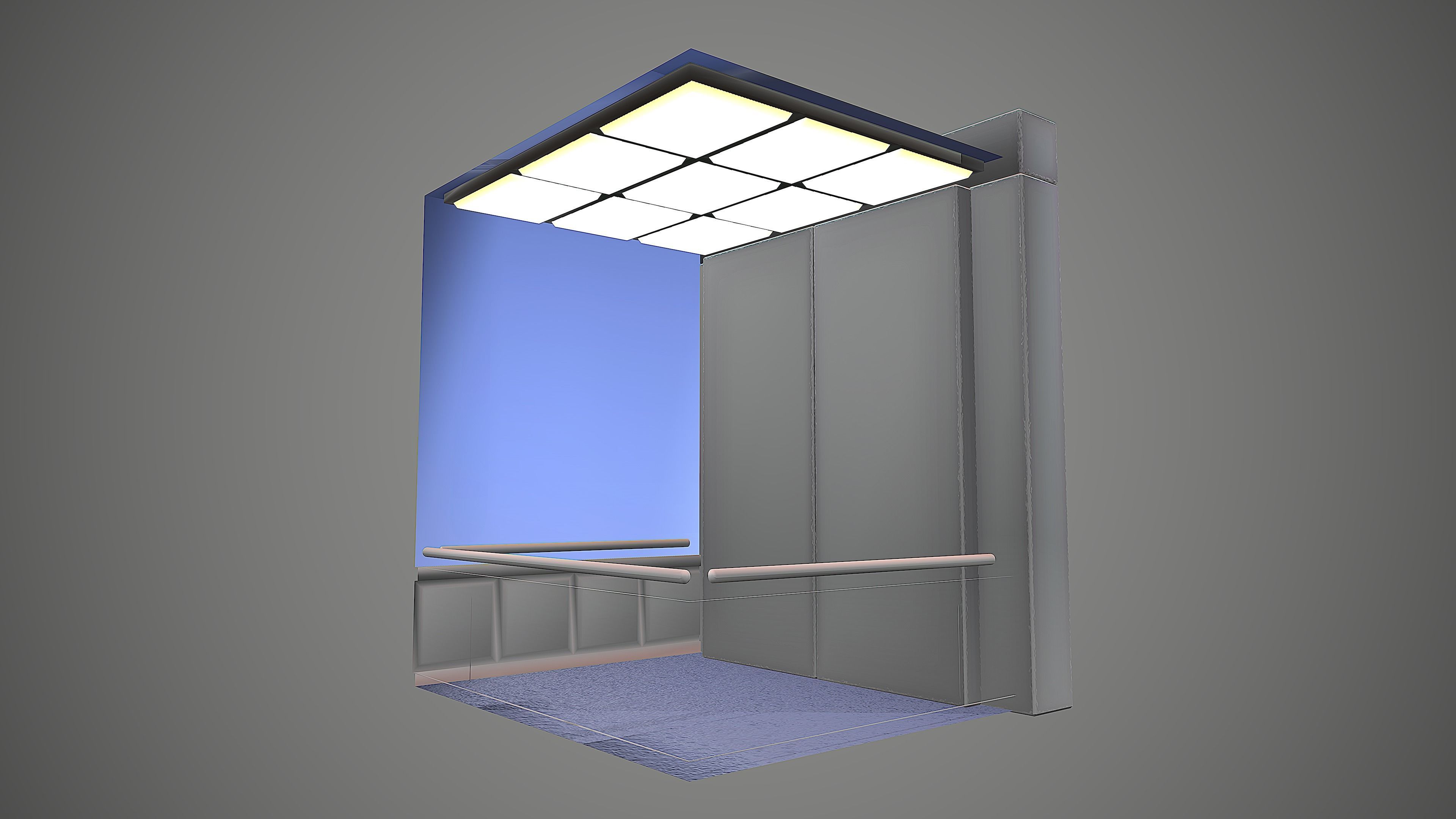 3D model ELEVATOR LIFT CARTOON STYLIZED VR / AR / low-poly | CGTrader