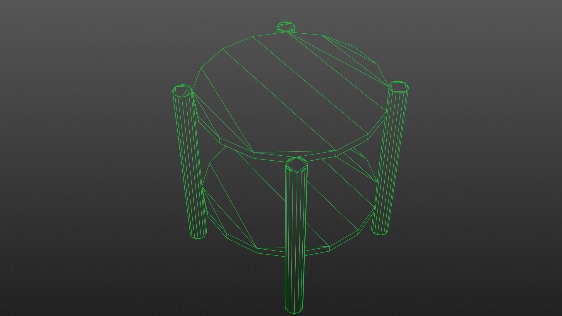 3D model Side table - PS1 PSX style VR / AR / low-poly | CGTrader