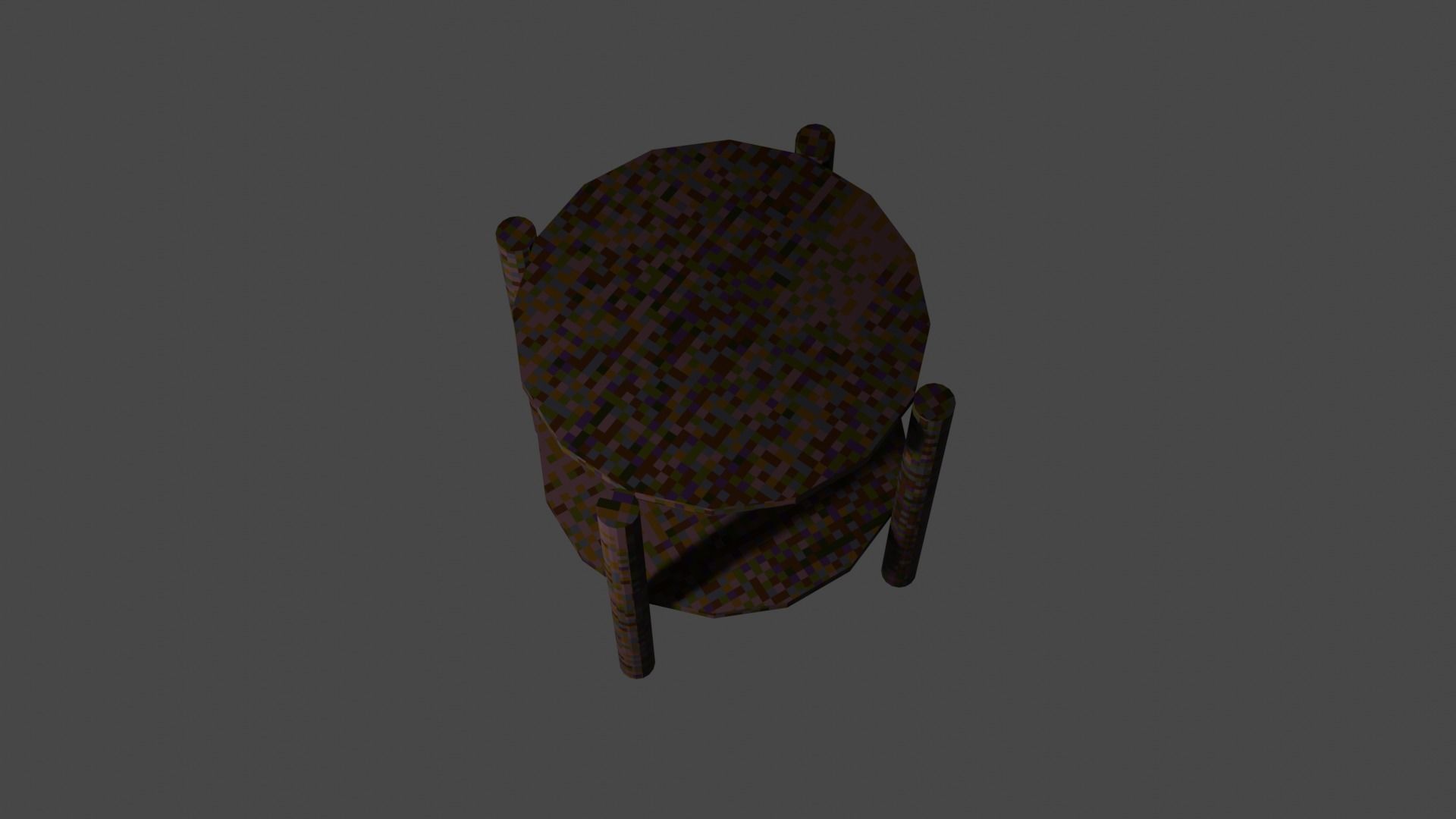 3D model Side table - PS1 PSX style VR / AR / low-poly | CGTrader