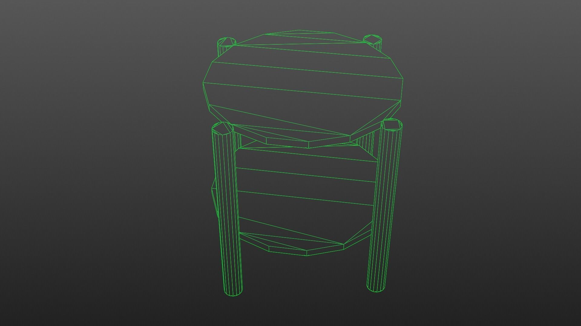 3D model Side table - PS1 PSX style VR / AR / low-poly | CGTrader