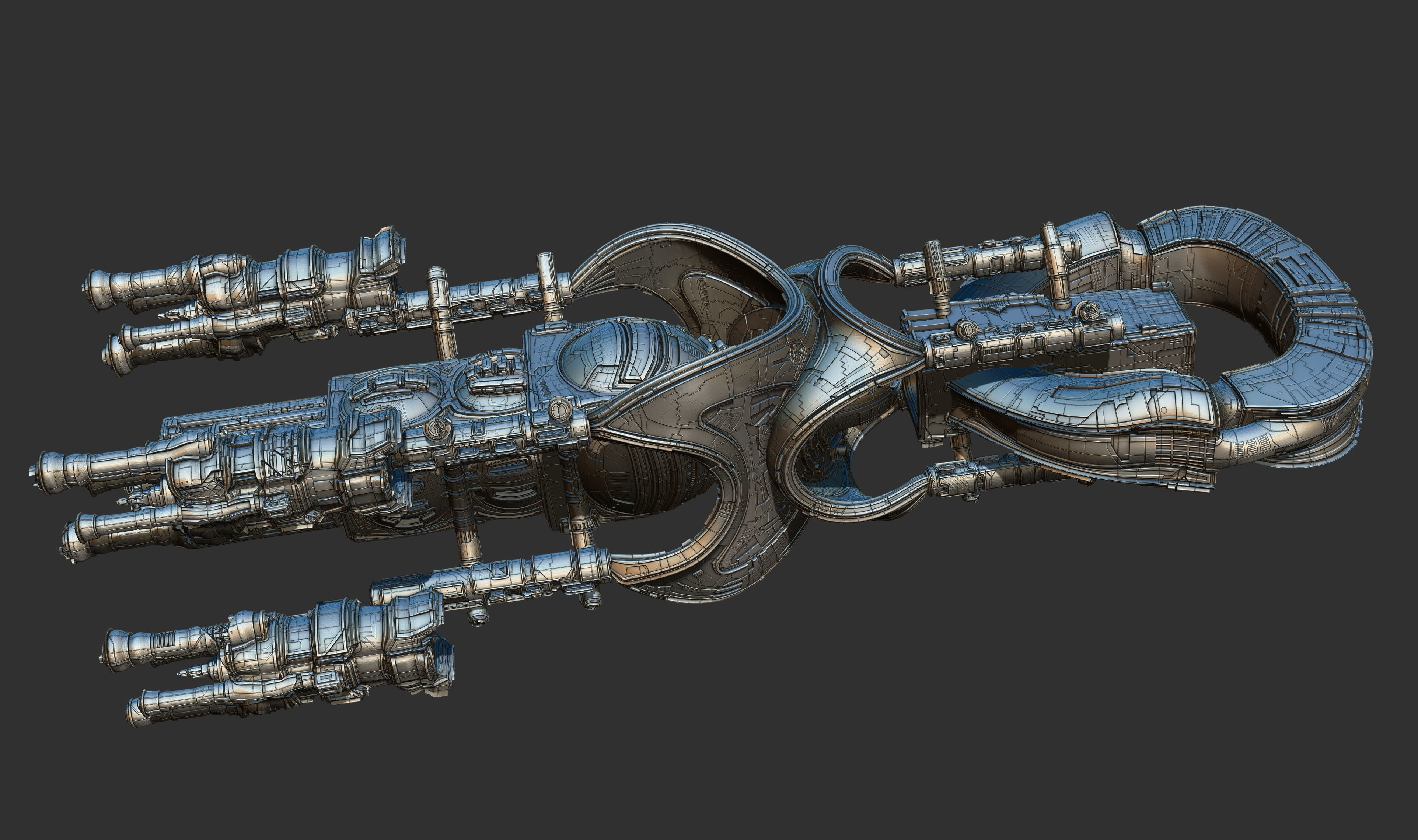 space equipment node 00193 3D model | CGTrader