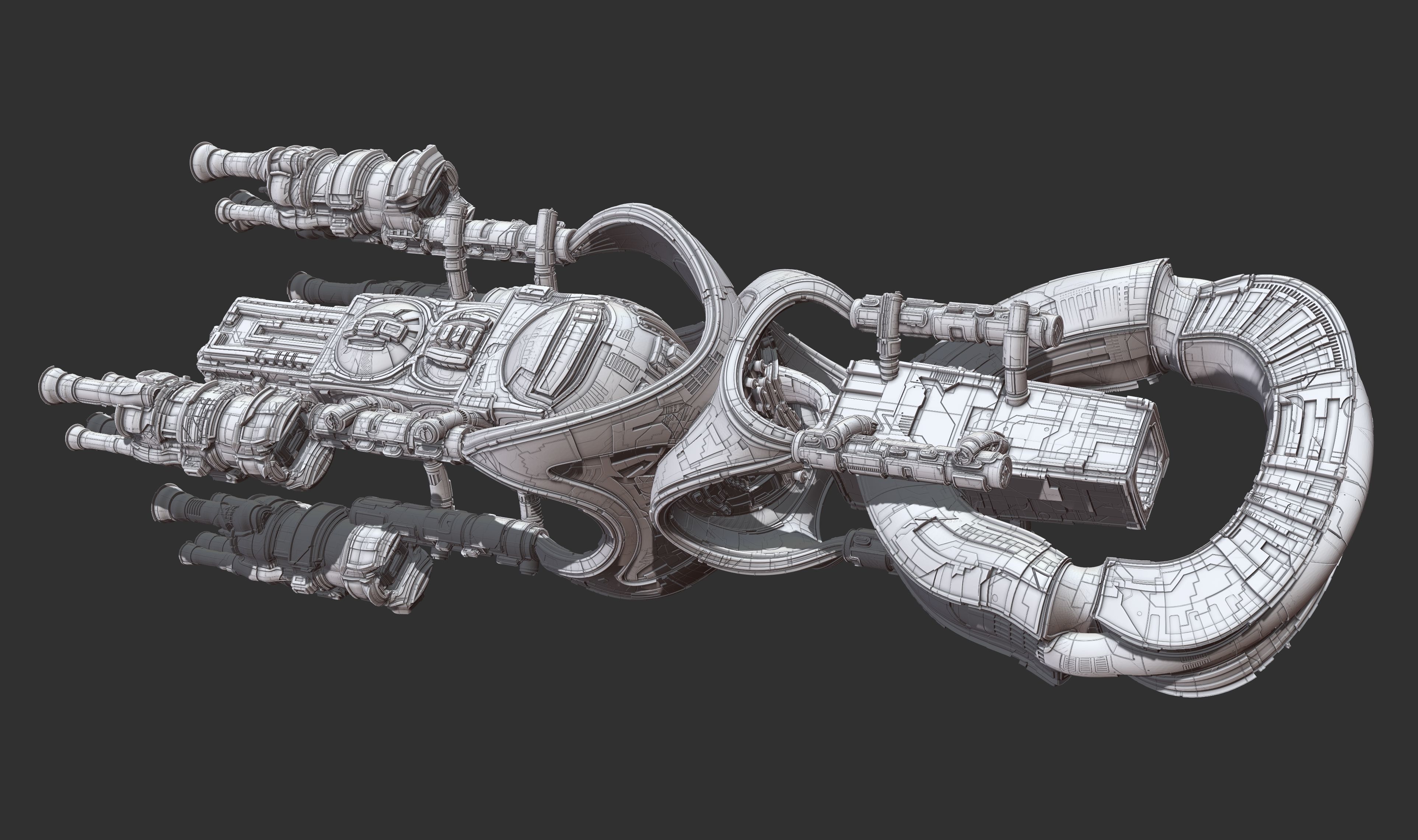 space equipment node 00193 3D model | CGTrader