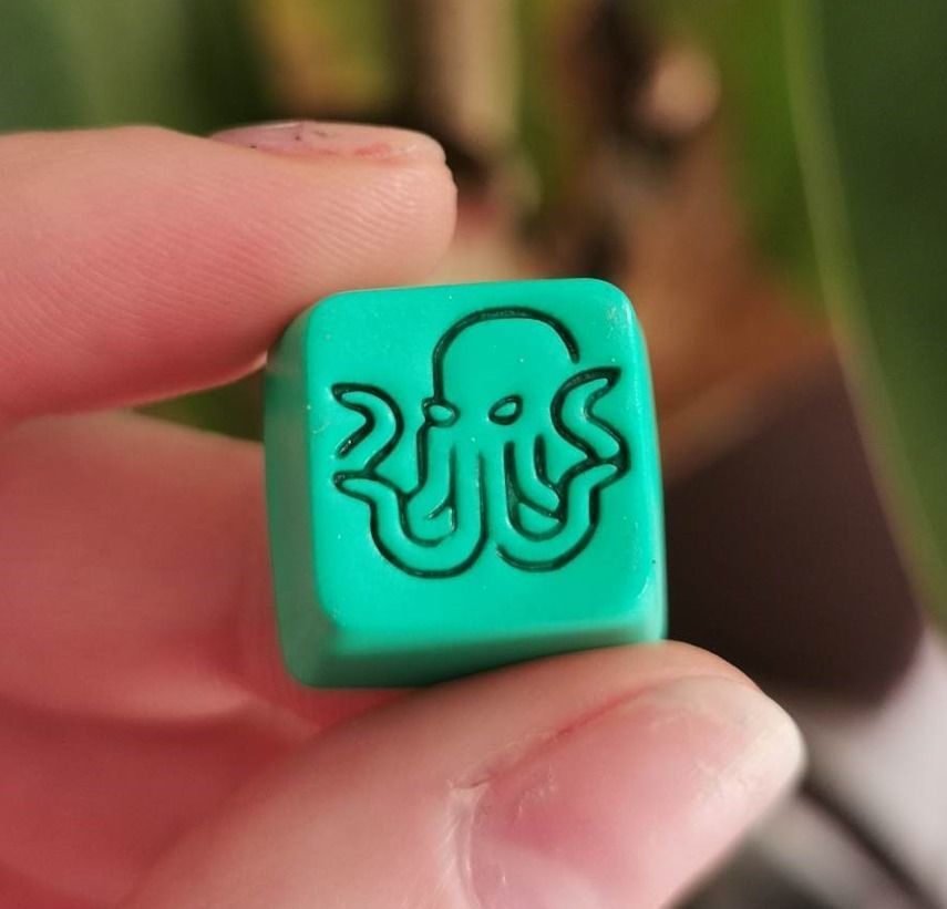 Cthulhu keycap 3D model | CGTrader
